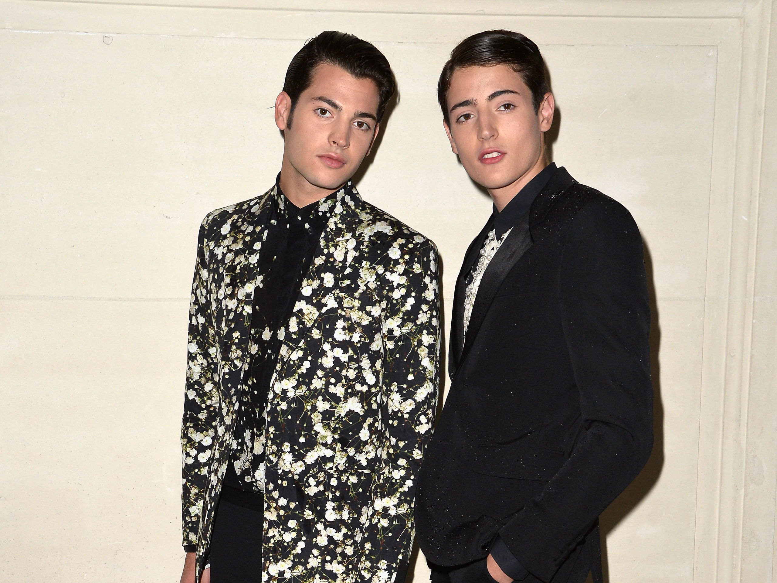 Peter And Harry Brant Beach Peter Brant, Stephanie Seymour's