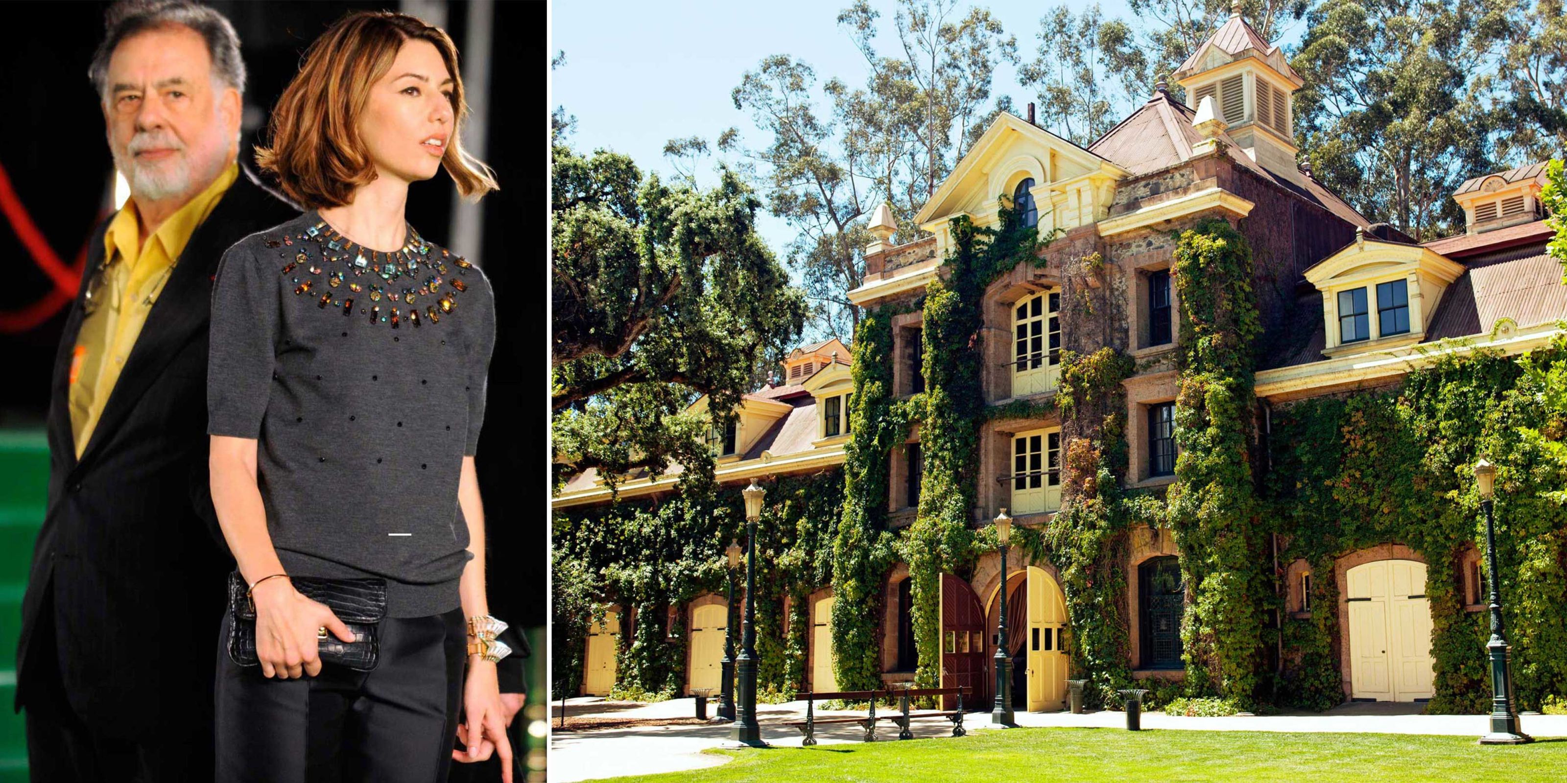 Coppola House Director Sofia Coppola, Left, Beam Suntory Chief Blender