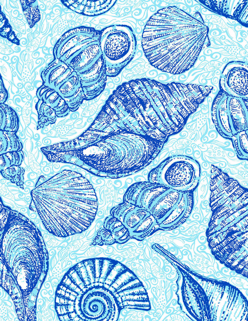Lilly Pulitzer Patterns Blue